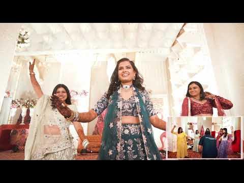 Surprise Bride's Entry | Sabki Baaratein Aayi | Sangeet Entry Dance | Bridesmaid Dance |Jain ...