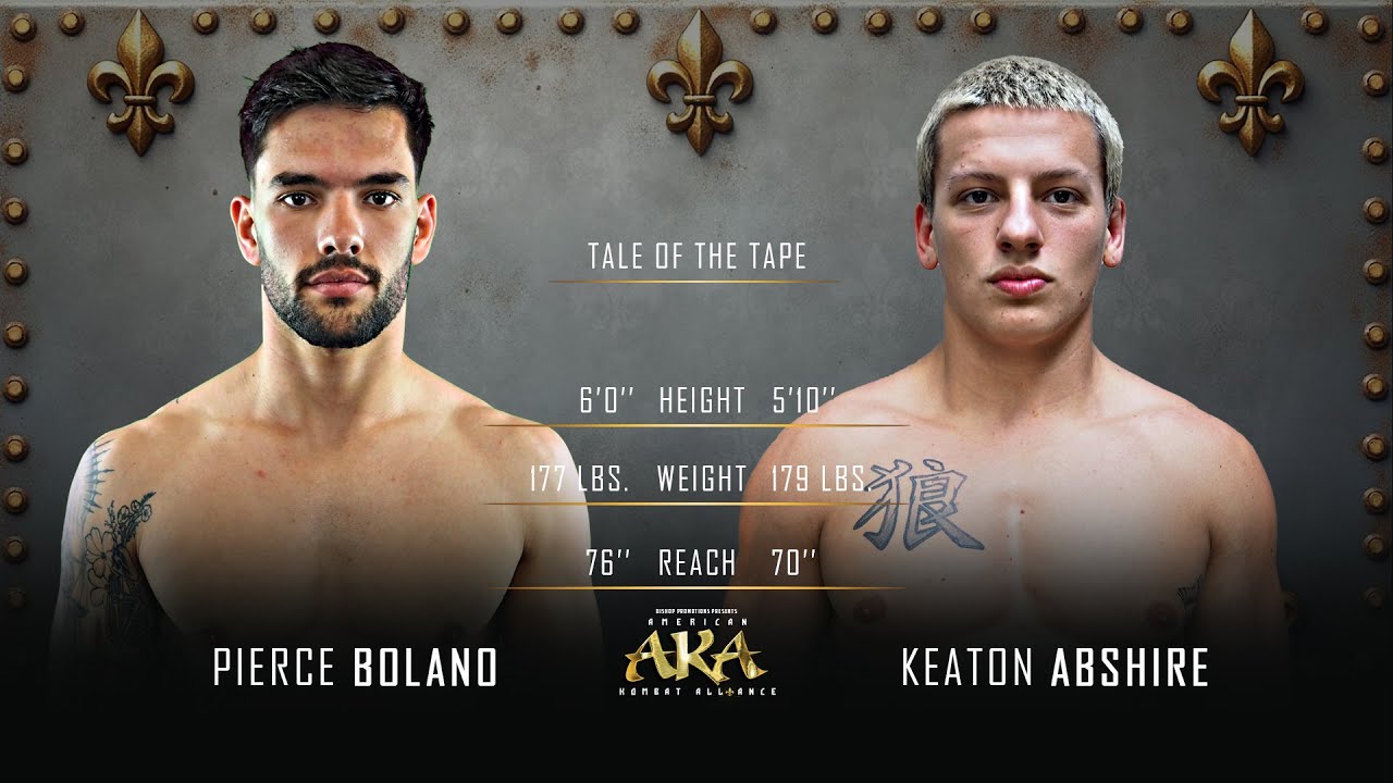 AKA 46 Bout 10 Keaton Abshire vs Pierce Bolano - YouTube