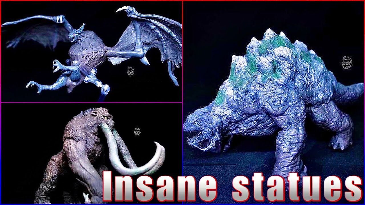 Fully painted Behemoth & methuselah From Godzilla King of the monsters ...