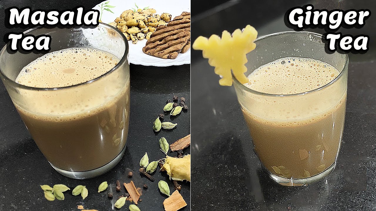 Masala Tea and Ginger Tea (2 Recipes) | தமிழில் | The Salem Family ...