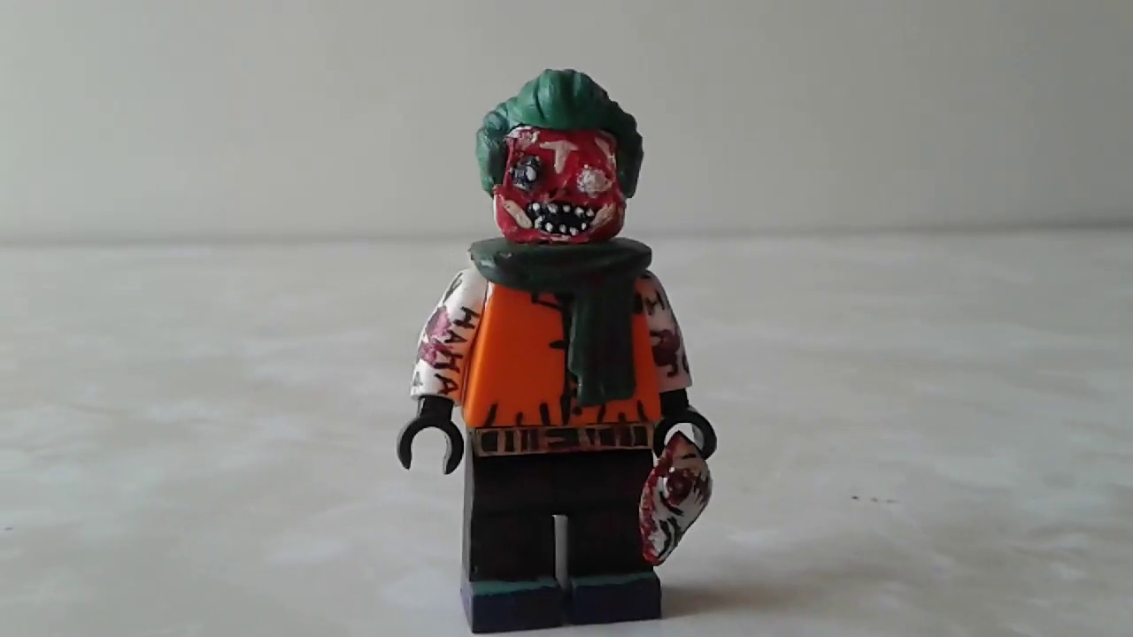 DC lego custom minifigure - YouTube