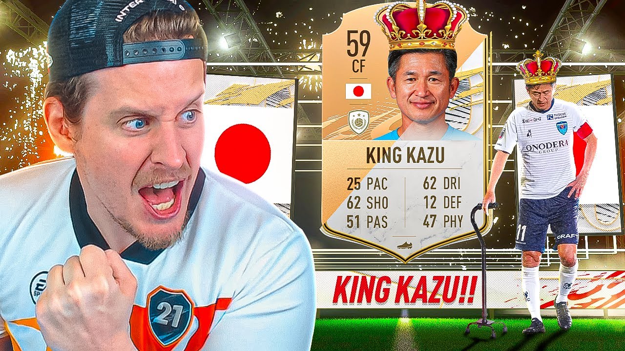 KING KAZU! THE MOST LEGENDARY CARD IN FIFA! FIFA 21 Ultimate Team - YouTube