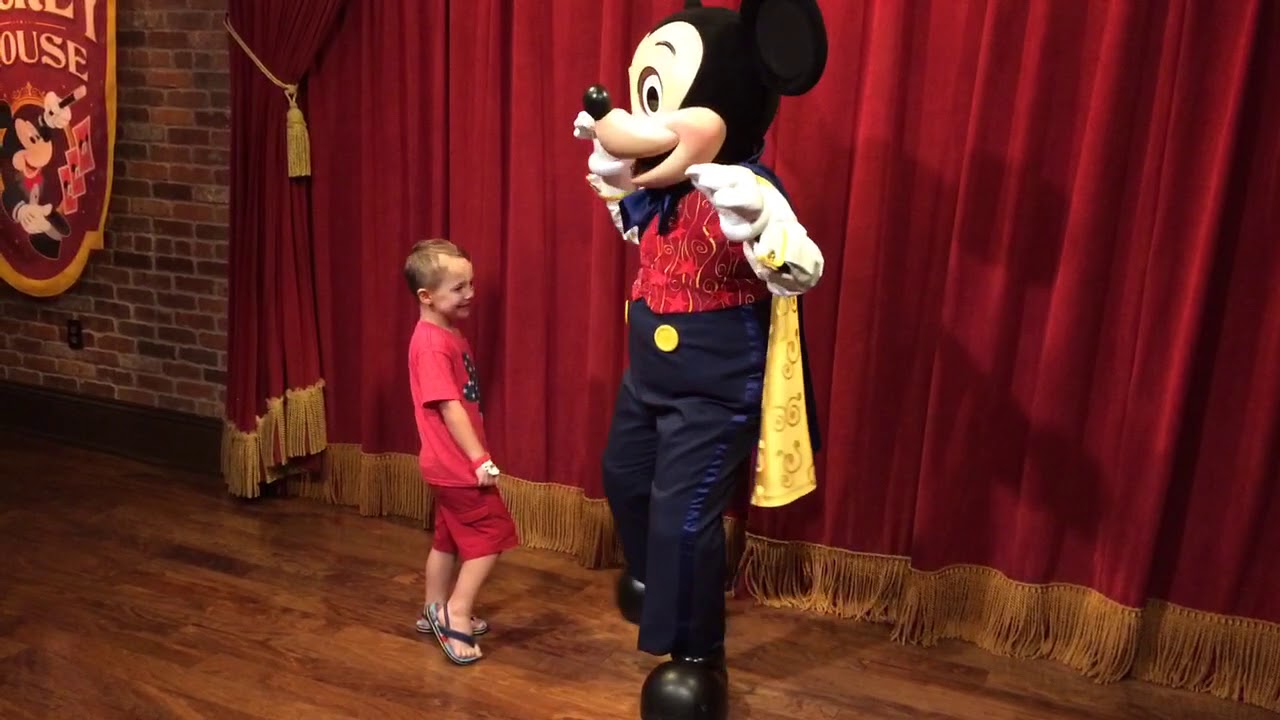 jameson meets talking Mickey - YouTube
