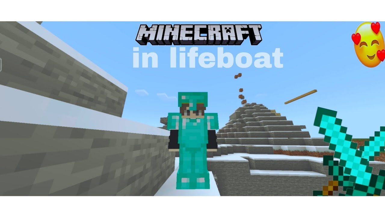 Survive in lifeboat server - YouTube