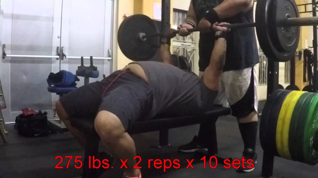 ILPride670 | Dynamic Bench Press | AMRAP - YouTube