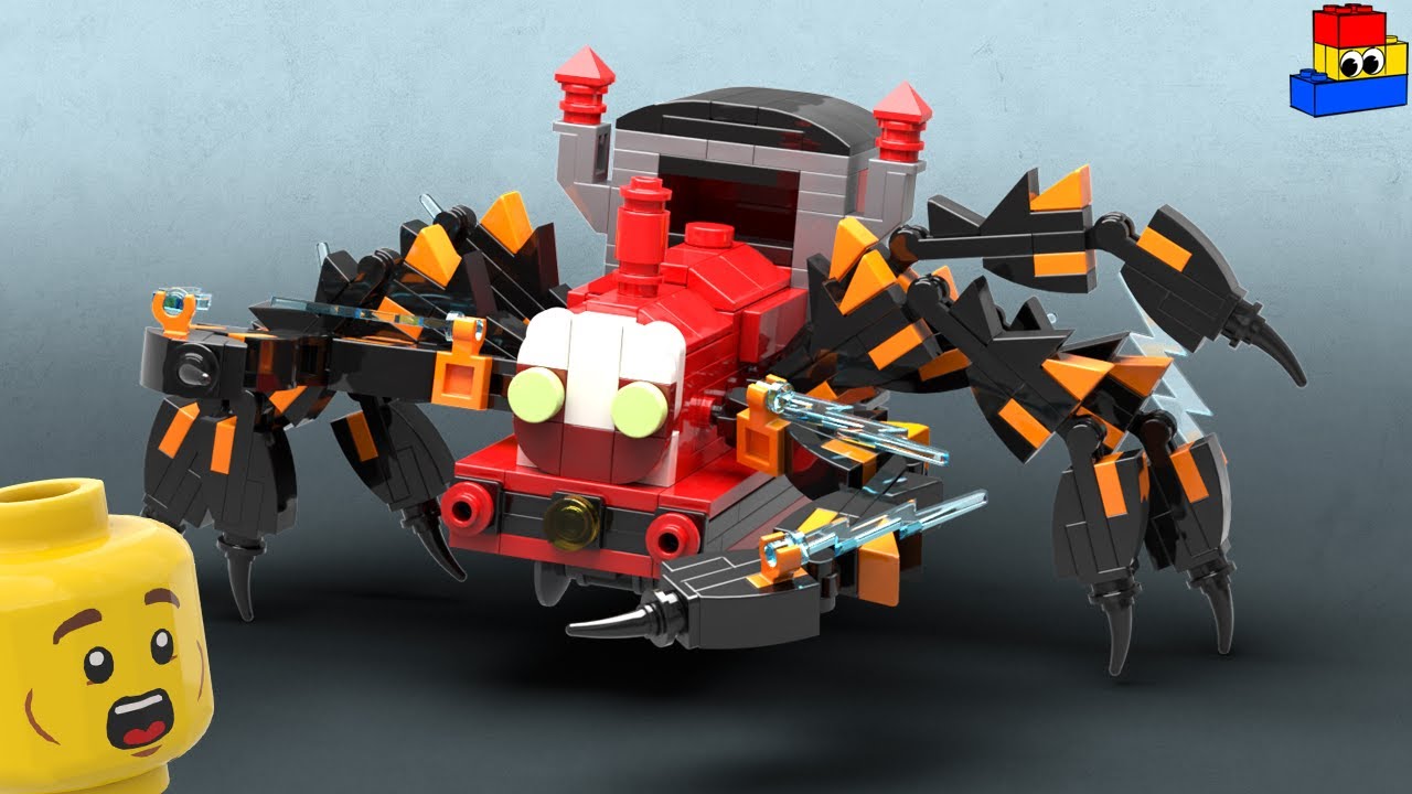 I made *mini* HELL CHARLES out of LEGO // Choo Choo Charles - YouTube