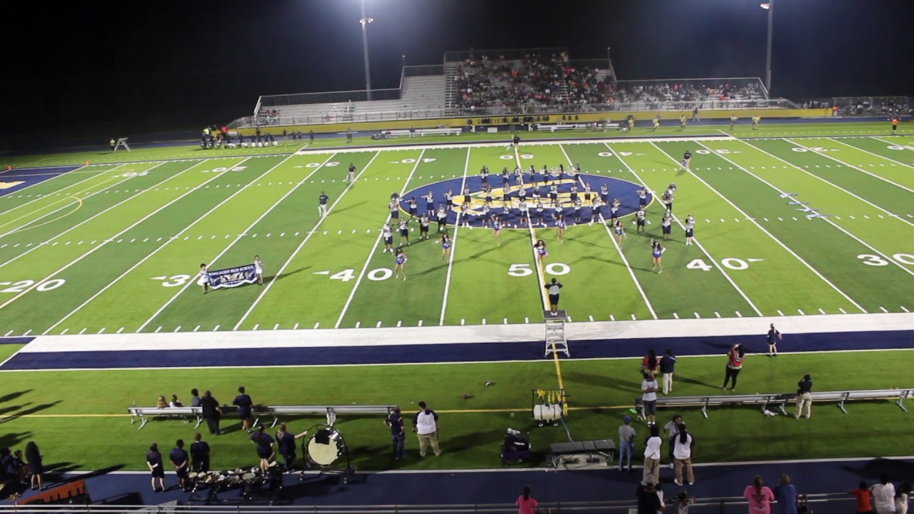 Moss Point HS Halftime vs Gautier HS - YouTube