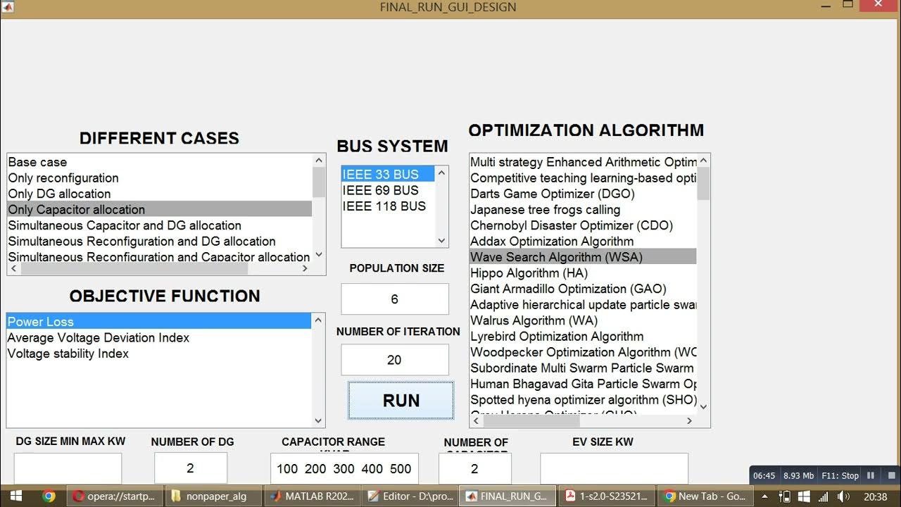 Only Capacitor allocation\Wave Search Algorithm (WSA) - YouTube