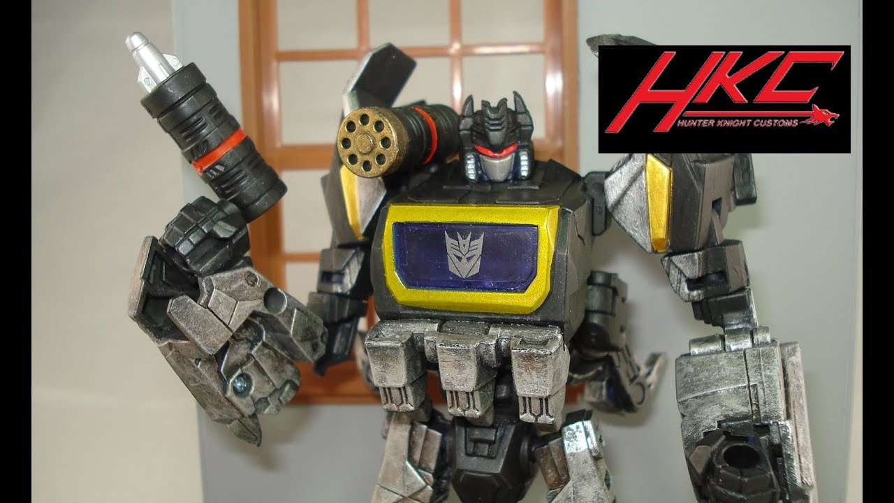 Custom SOUNDBLASTER Transfomers War for Cybertron action figure by ...