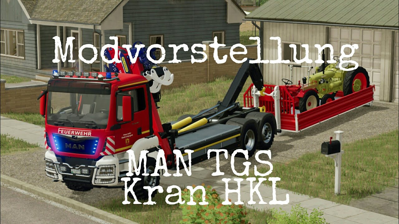 LS22 Mods (Ps4) MAN TGS Kran HKL Modvorstellung (Ps4,Ps5,Xbs,Xb1,Pc/Mac ...