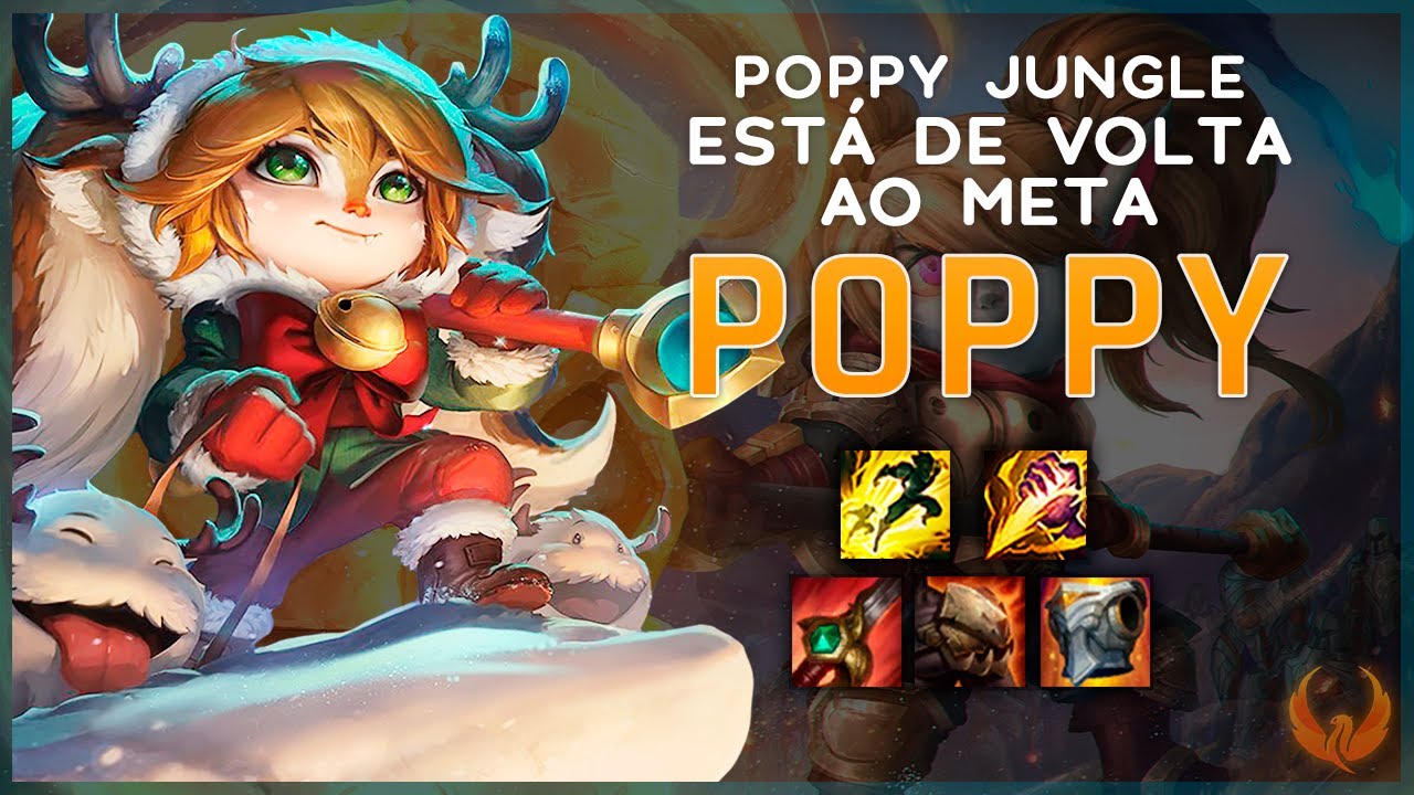 POPPY JUNGLE ESTÁ DE VOLTA AO META *MELHOR PEEL PRO SEU CARRY* - POPPY ...