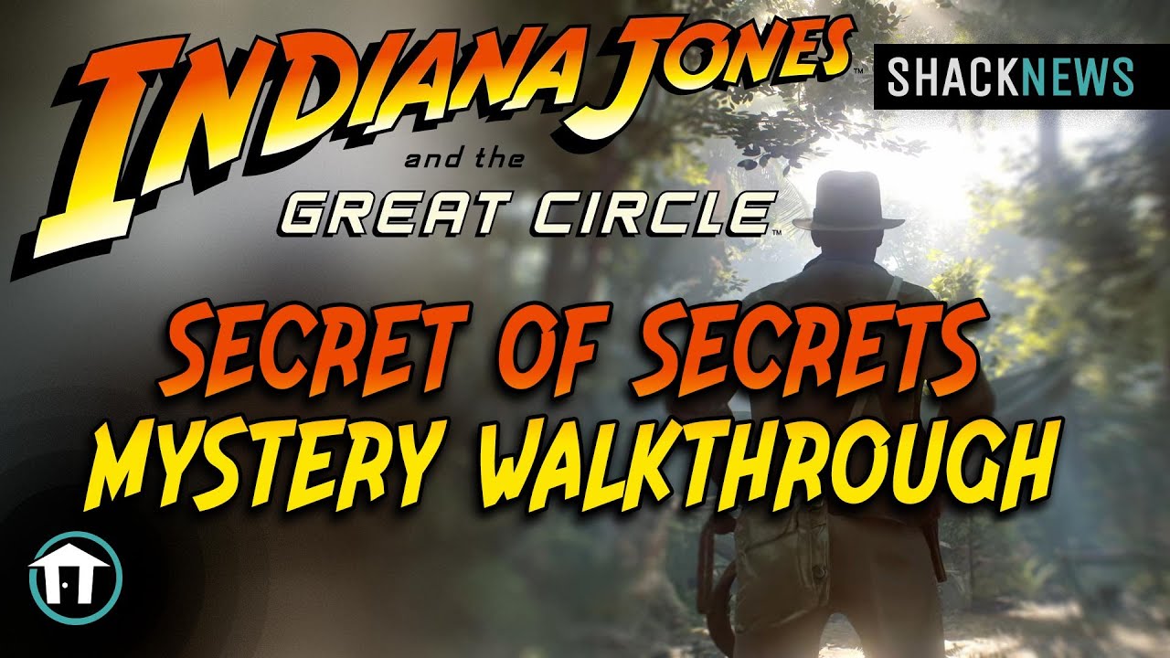 Indiana Jones and the Great Circle - Secret of Secrets Mystery ...