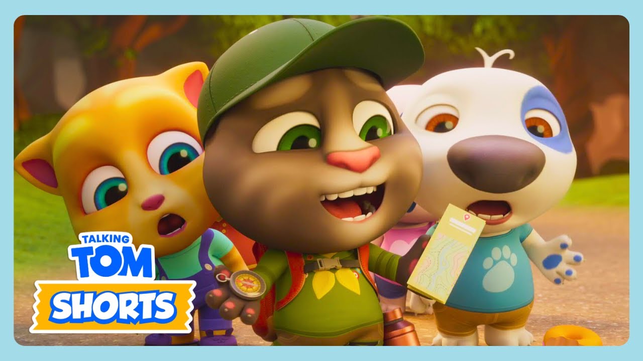 Tom Takes the Gang Camping! 🏕️ | Talking Tom Shorts | WildBrain ...