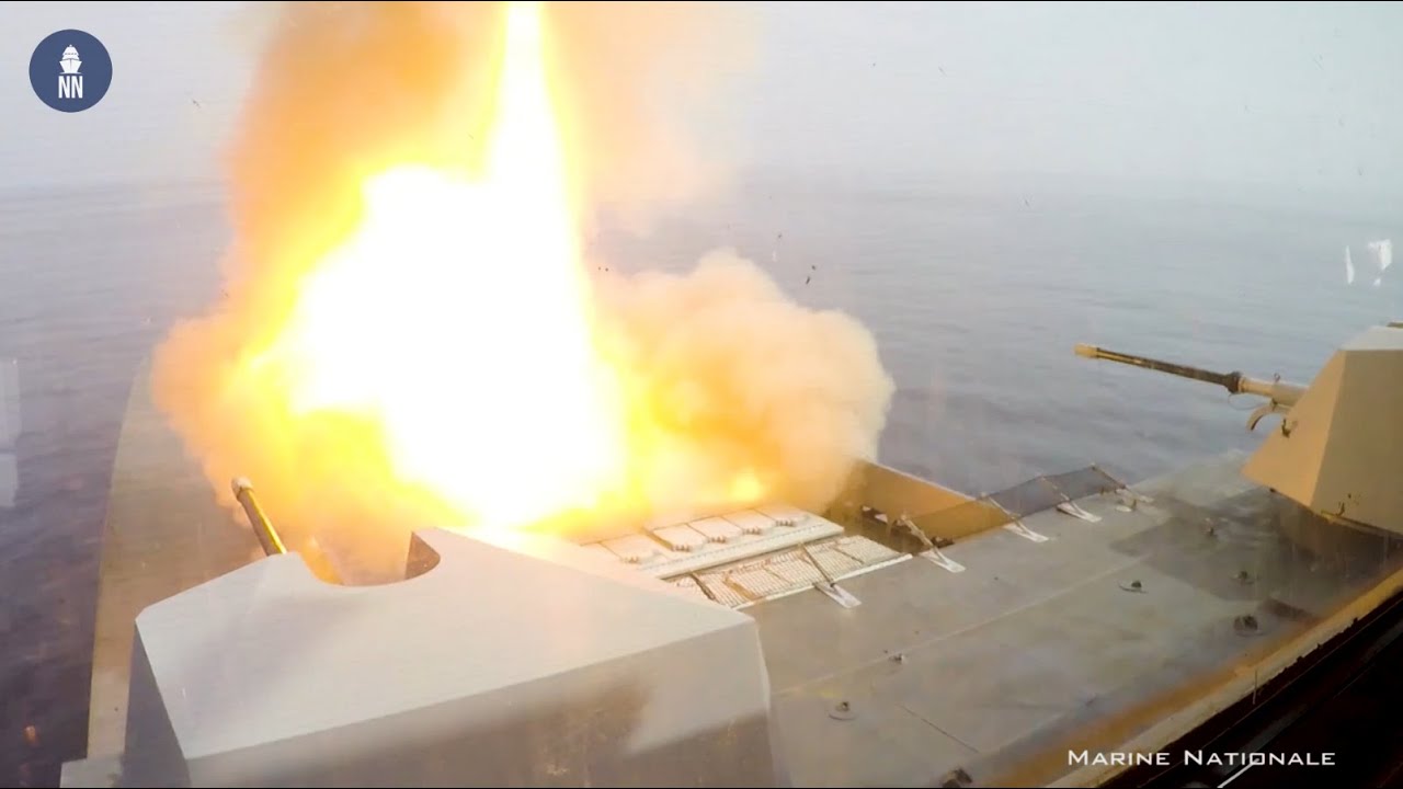 French Navy Demonstrates Cooperative Engagement with Destroyer Forbin ...