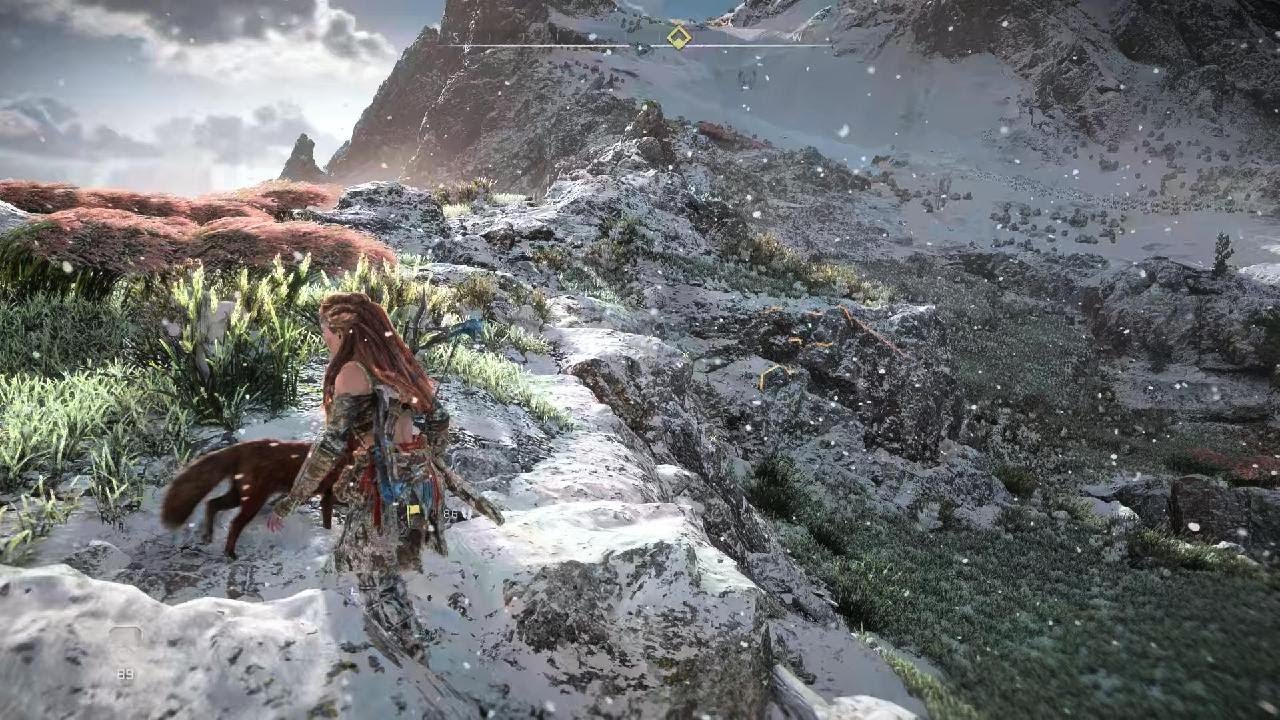 Horizon Forbidden West Aloy in beautiful Landscape - YouTube