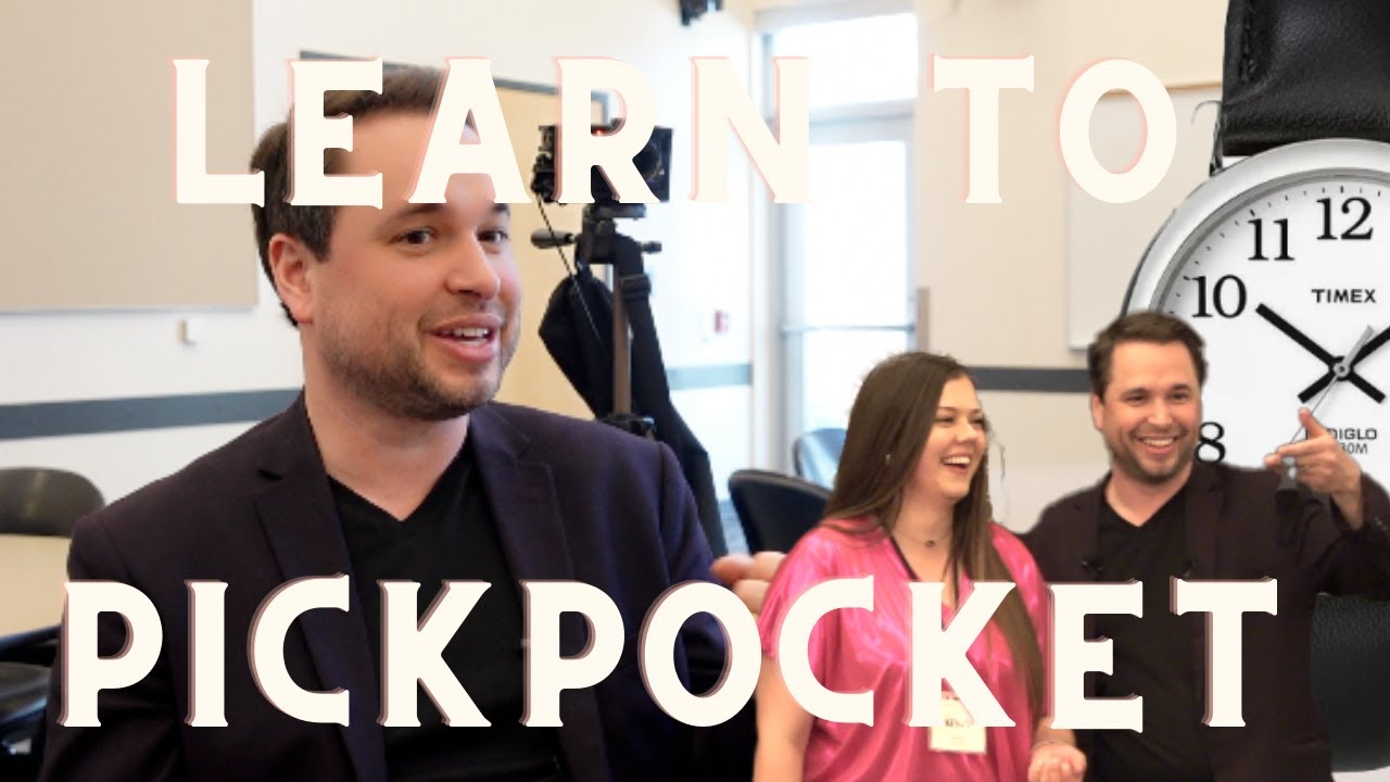 Pickpocket Magician - Tutorial On Stealing Watches - YouTube