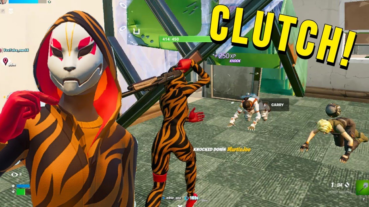 Craziest Clutch in Fortnite Ranked!? - YouTube
