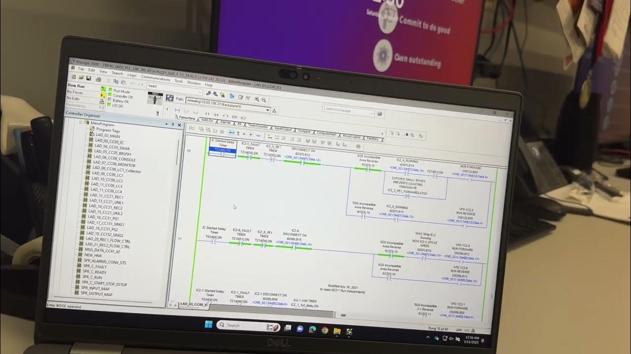 PLC Troubleshooting| How to use Go to Cross reference on Rslogix 5000 - YouTube