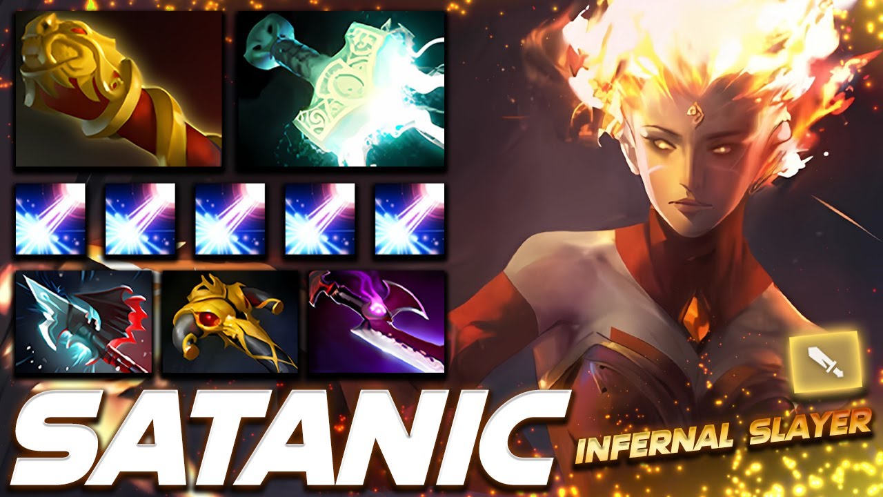 Satanic Lina Infernal Slayer - Dota 2 Pro Gameplay [Watch & Learn ...