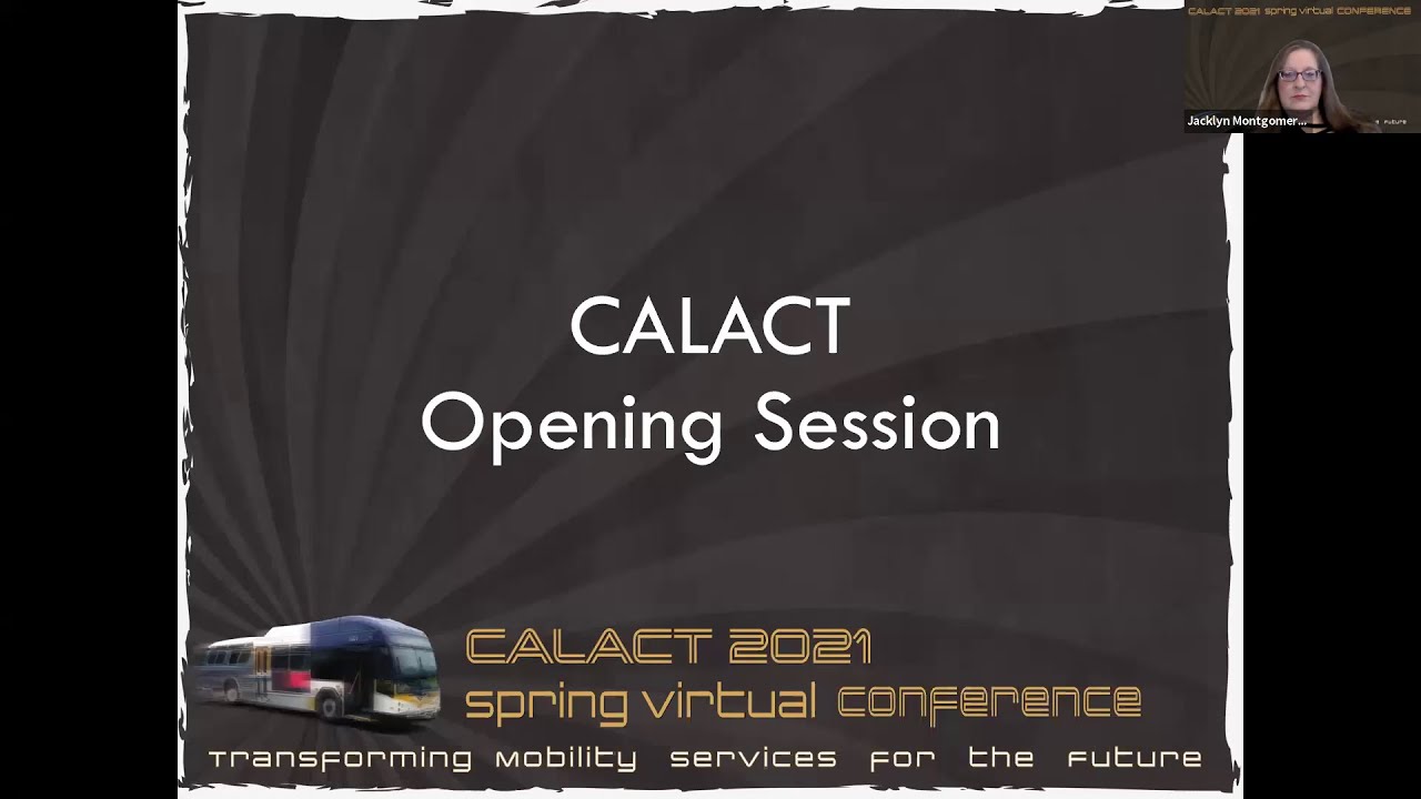 CALACT 2021 Opening Session - YouTube