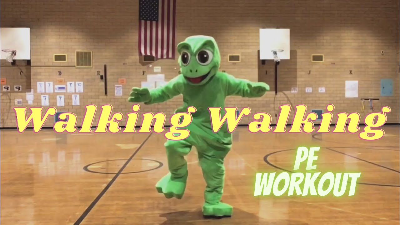 PhysEdZone: “Walking Walking” Fitness/Dance PE Workout | Brain Break - YouTube