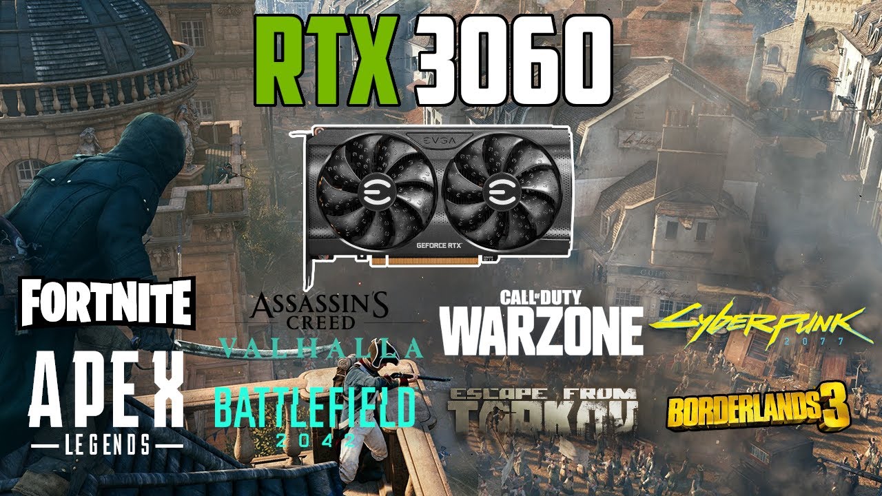 RTX 3060 Test in 8 Games 1080p & 1440p - YouTube
