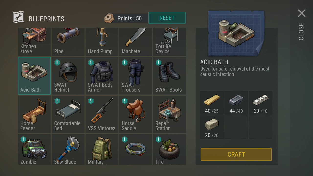 crafting my ACID BATH - LDoE Android game. How (not) to su*k with your ...