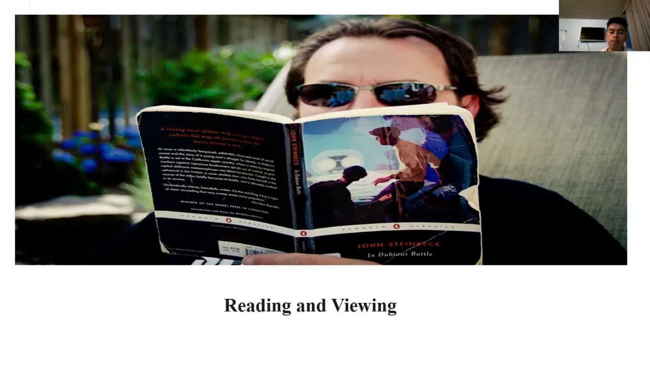 Reading, Listening and viewing - YouTube