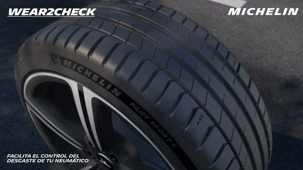 MICHELIN PILOT SPORT 5 Tecnología Wear2Check - YouTube