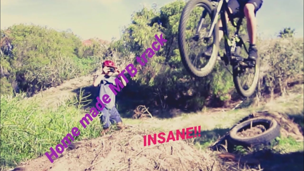 Home made MTB track - YouTube