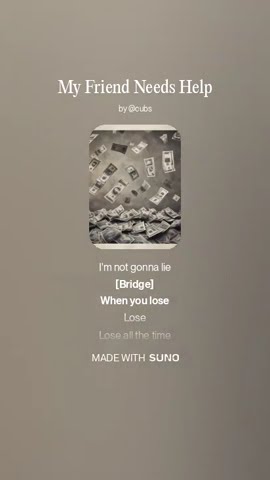 My friend needs help - YouTube