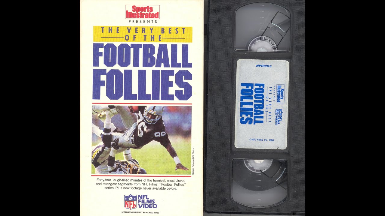 Very Best of the Football Follies VHS - Sports Illustrated version 1988 ...