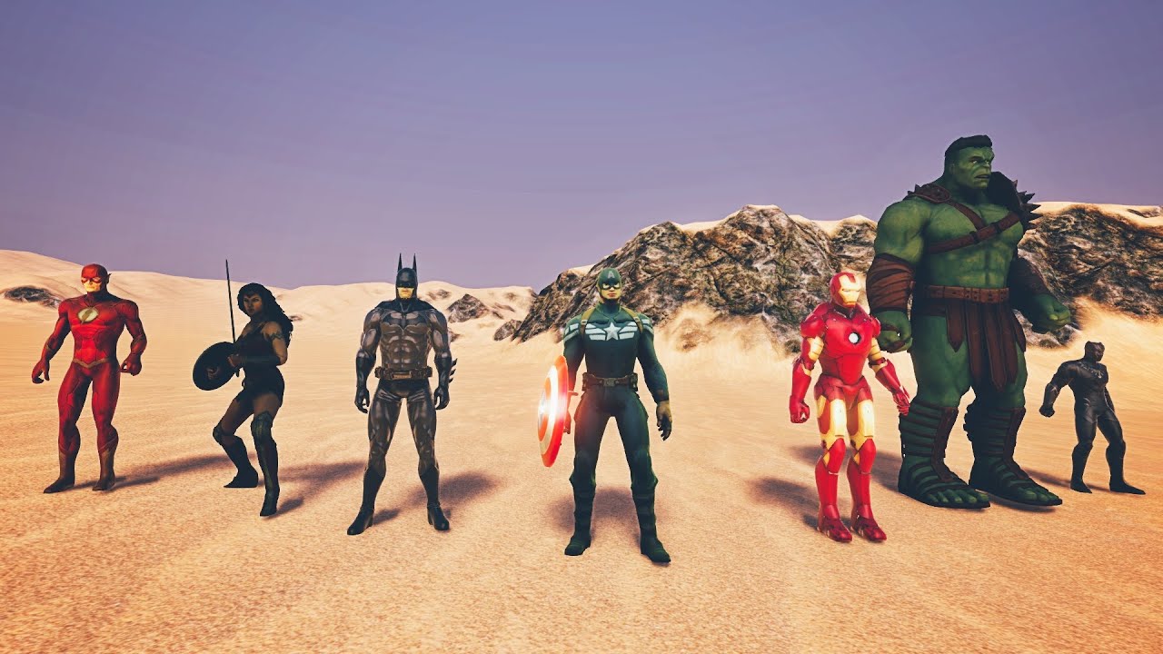 Alliance Of Avengers And Justice League Vs 50,000 Orcs | Ultimate Epic ...