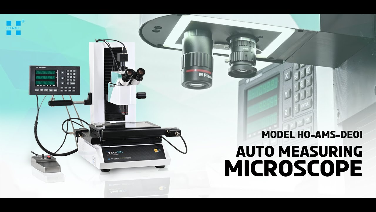 Auto Measuring Microscope - YouTube