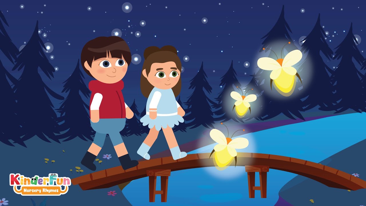 Twinkle Twinkle Fireflies Song | Best Fireflies Learning Video | Kids ...