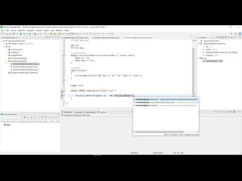 How to initialize object and call Constructor default parameterized ...