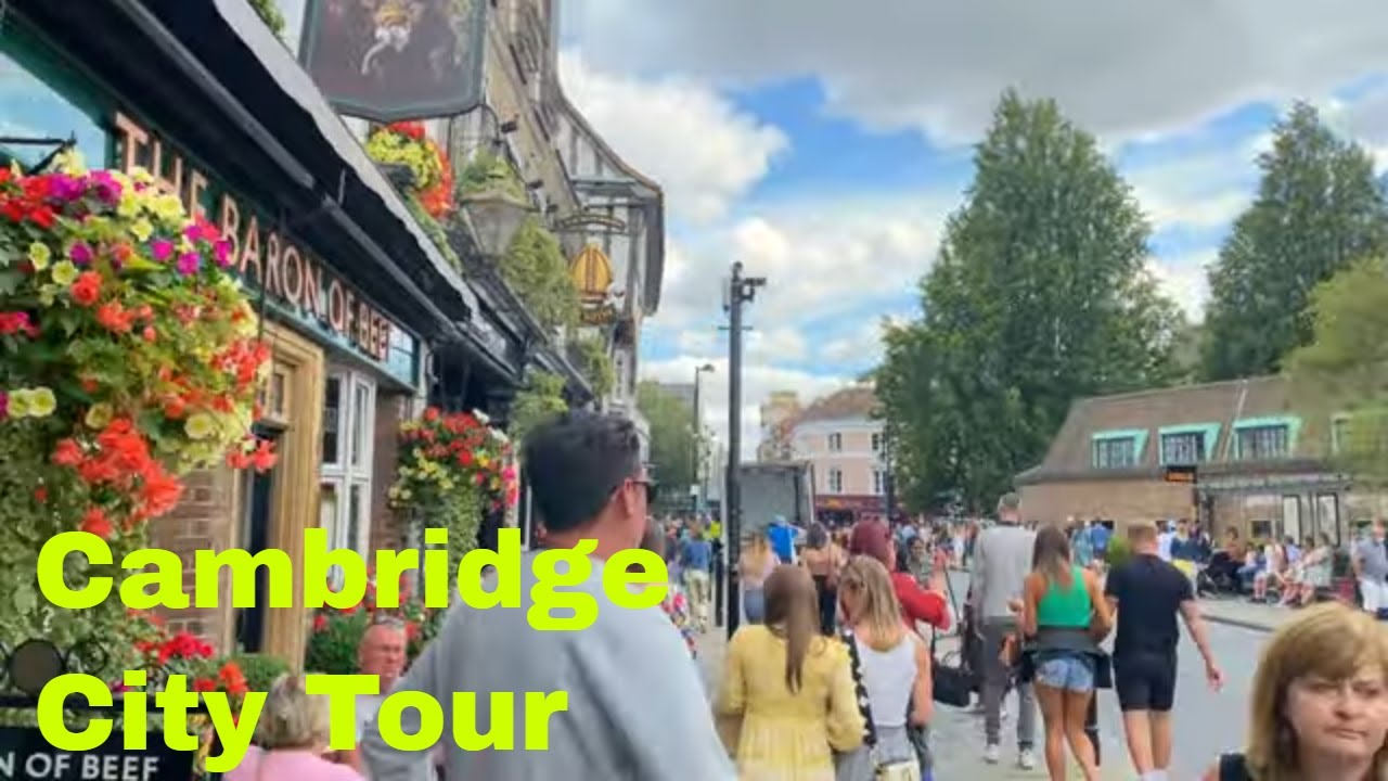 Cambridge City Walk - The city of the best university [4K UHD] - YouTube
