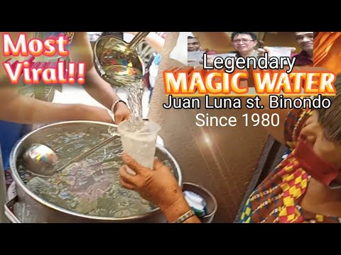 Legendary /MAGIC WATER /Clear Palamig & Gulaman /Juan Luna st. Binondo ...