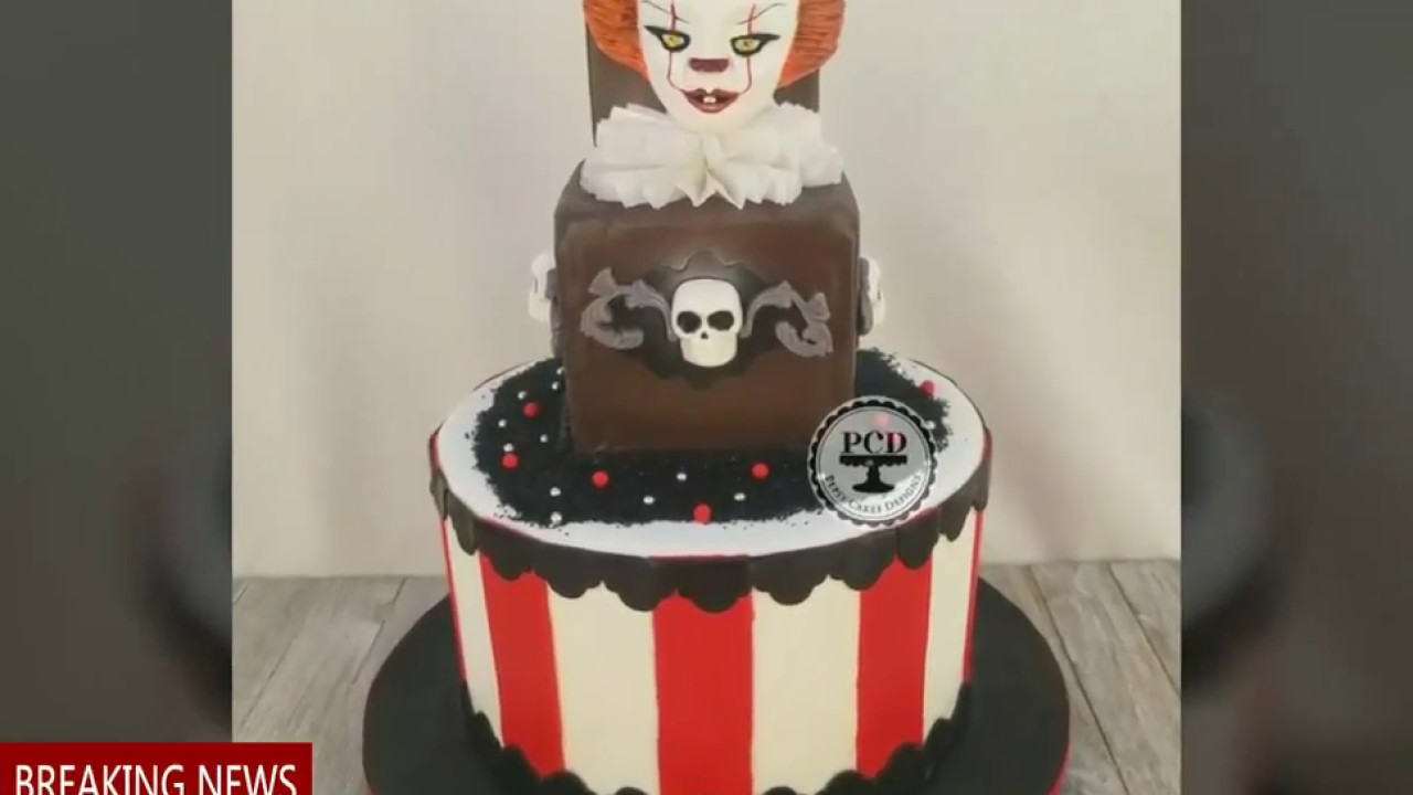 Pennywise Tutorial - IT Cake - YouTube