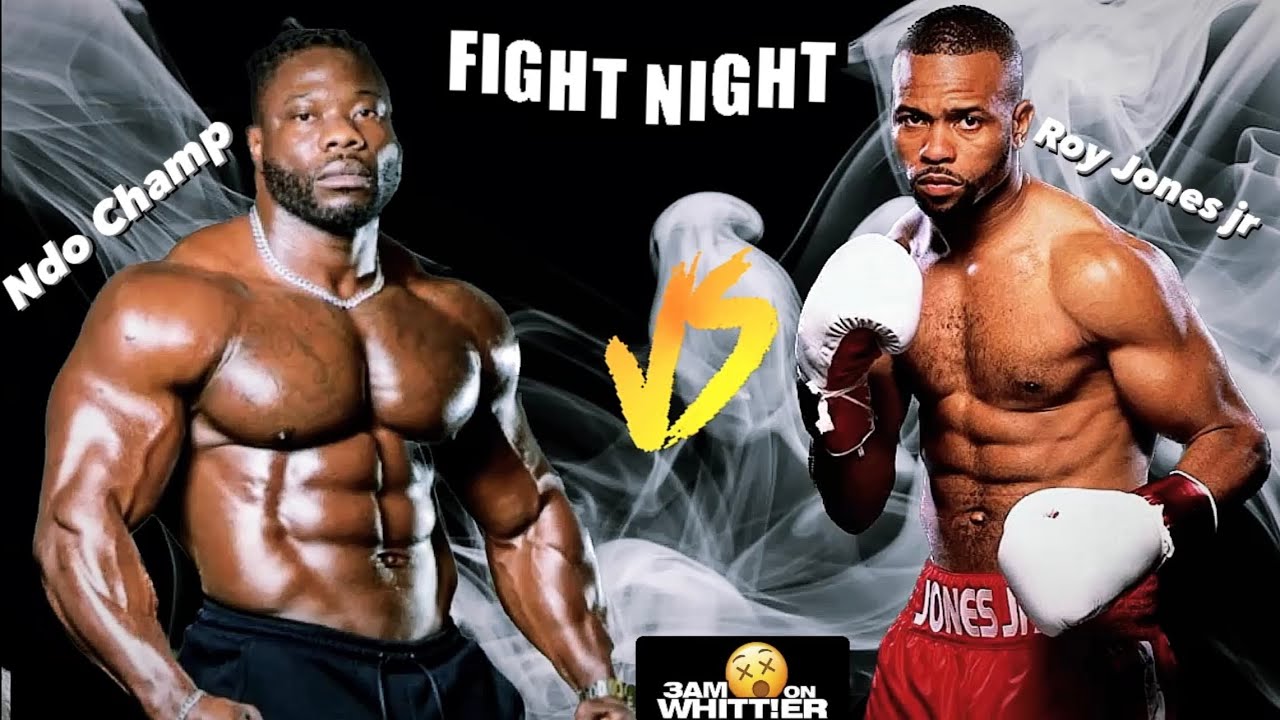 WHAT YALL THINK ROY JONES JR. GONNA DO WITH THIS BARBARIC BUILT DUDE ...