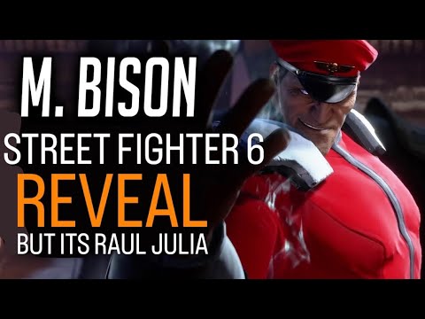 M. Bison Raul Julia Reveal #streetfighter6 - YouTube