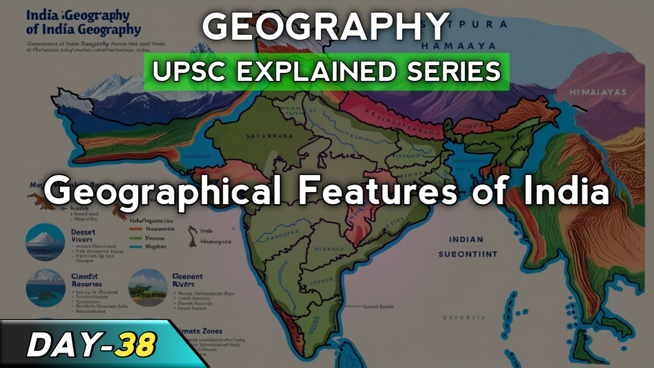 Geographical Features of India - Geography | UPSC Explained Series ...