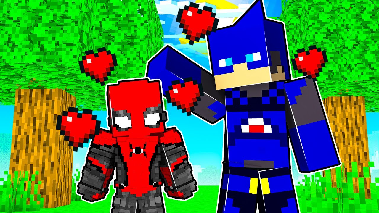 SHARKBOY ADOTOU O HOMEM ARANHA NO MINECRAFT! - YouTube