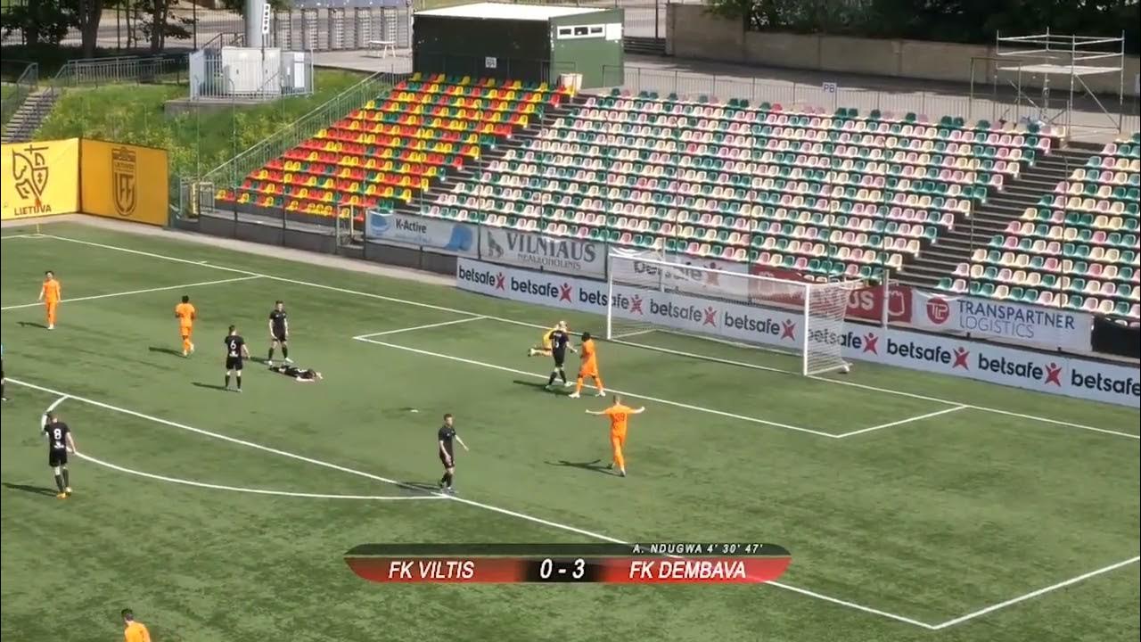 Goals vs fk viltis vilnius IILYGA 2023 - YouTube