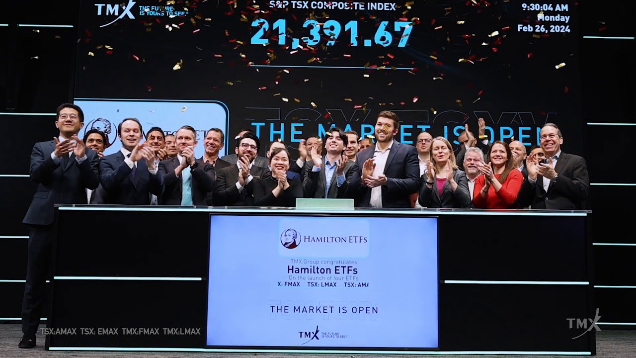 Hamilton ETFs Celebrates the Launch of Four New Yield Maximizer ETFs ...