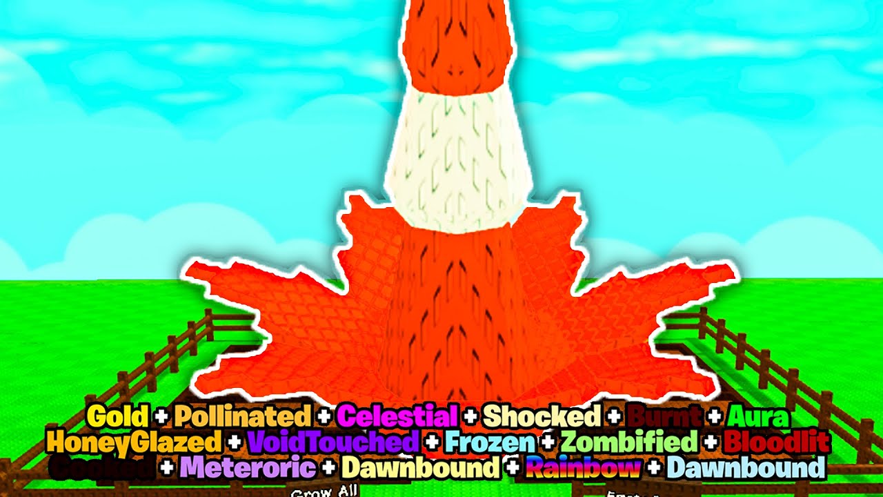 I Created the MOST OVERPOWERED LIBERTY LILY in Grow a Garden.. - YouTube