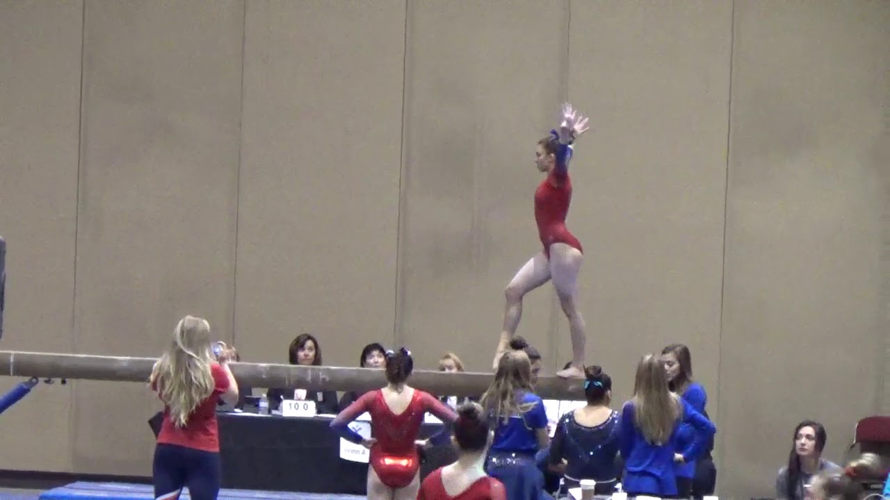 Peyton Bailey Gymnastics - Level 10 US Regional Championship - Beam ...