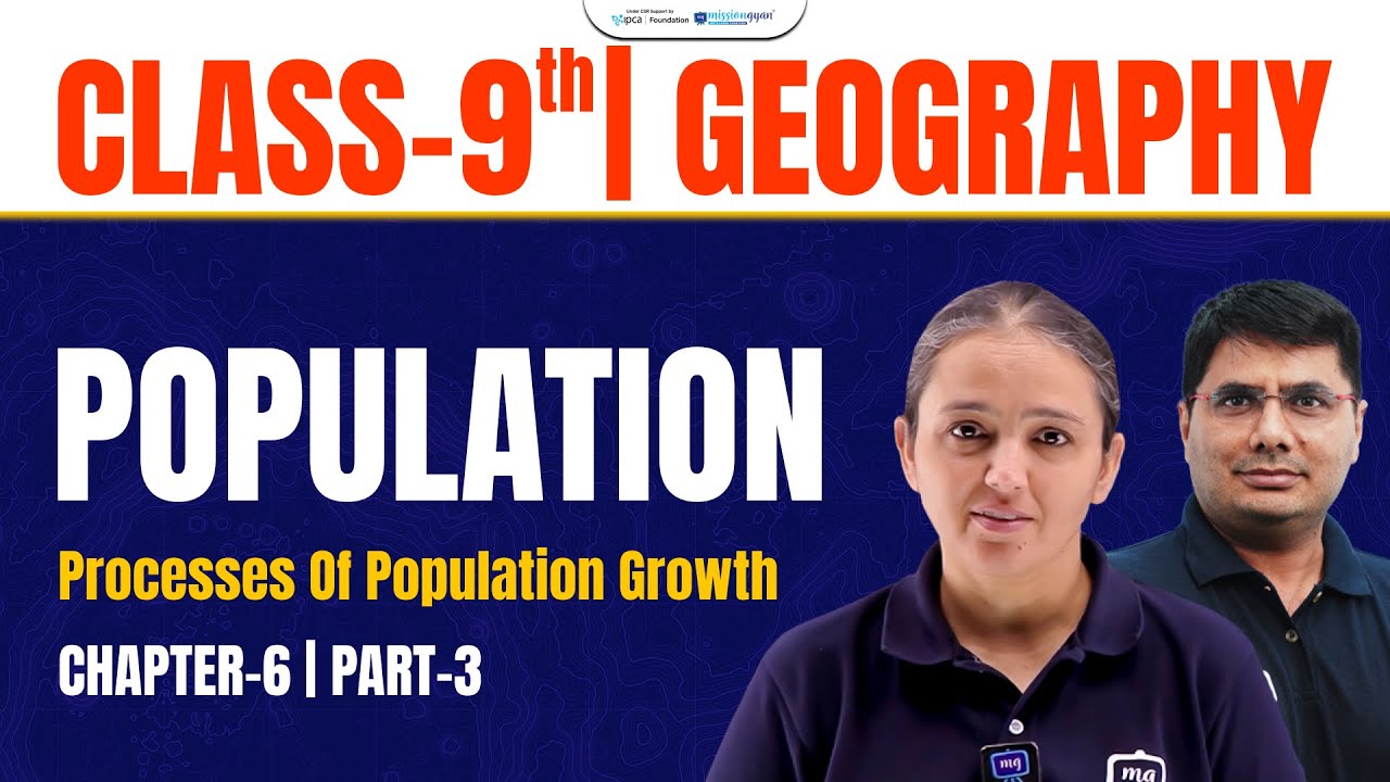 Population Class 9 Geography | Class 9th Geography Chapter 6 Population ...