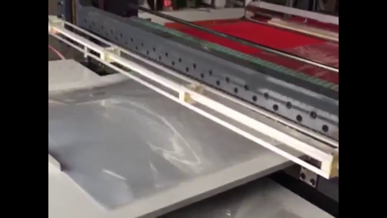 3-wire thick pet cutting machine - YouTube