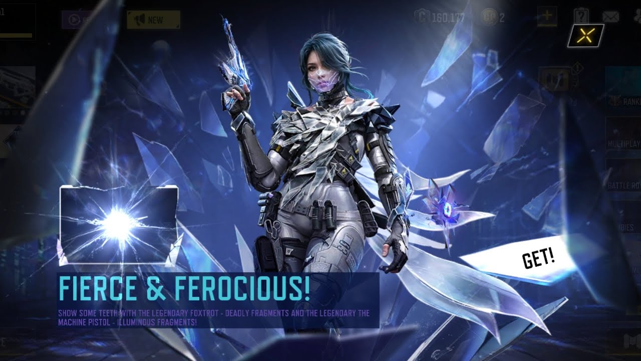 Fierce Fragments Legendary Foxtrot & Machine Pistol Call of Duty Mobile ...
